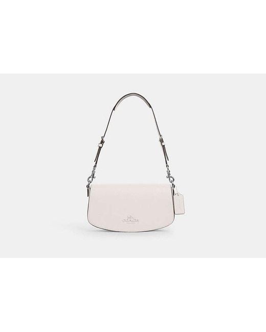 COACH Andrea Small Shoulder Bag in Black | Lyst