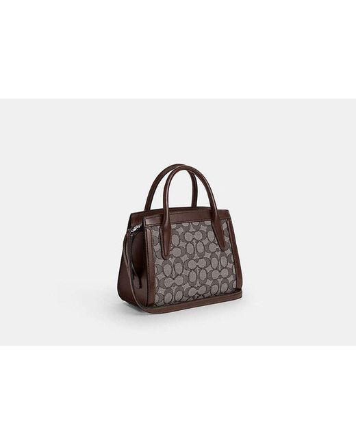 COACH Andrea Carryall Bag - Brown | Cotton in Black | Lyst