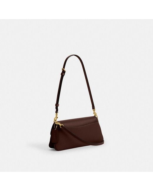 COACH Jet Shoulder Bag in Brown | Lyst