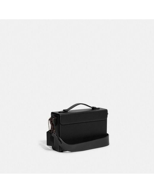 COACH Tabby Box Bag in Black | Lyst