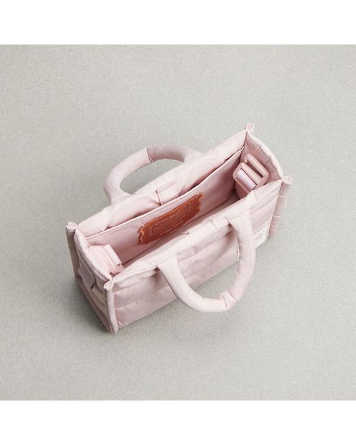 COACH Topia Loop Mini Tote in Pink | Lyst