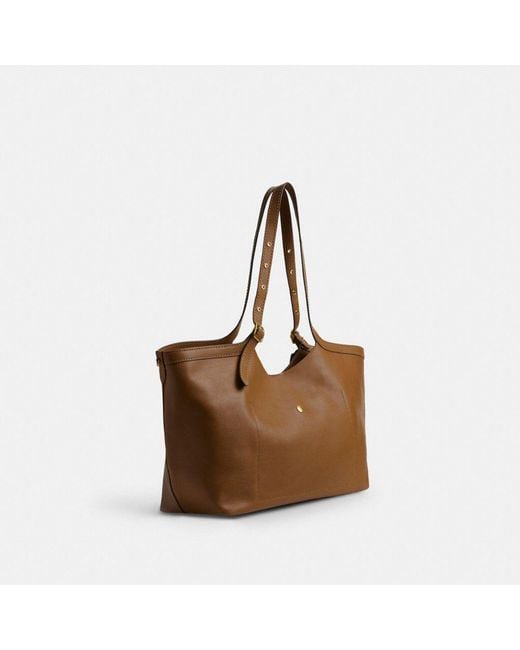 COACH Gramercy Tote in Brown | Lyst