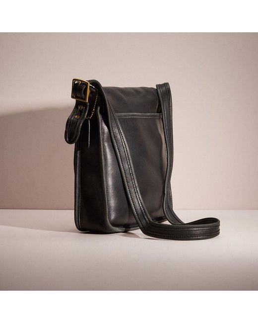 COACH Vintage Classic Legacy Studio Flap Bag in Black | Lyst