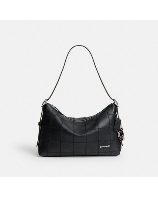 COACH Alter/ego Slouchy Shoulder Bag In Upcrafted Leather in Black | Lyst
