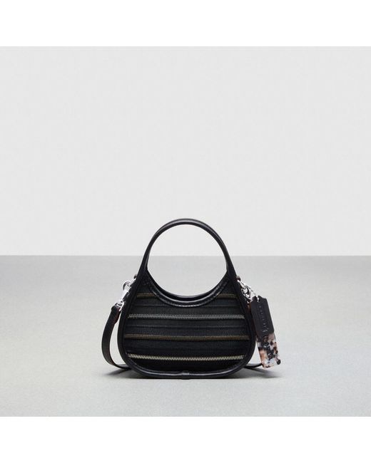 COACH Mini Ergo Bag With Crossbody Strap In Zipper Upcrafted Leather in ...