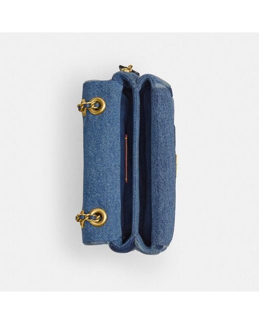 COACH Tabby Shoulder Bag 26 With Repurposed Denim Patchwork Quilting in ...
