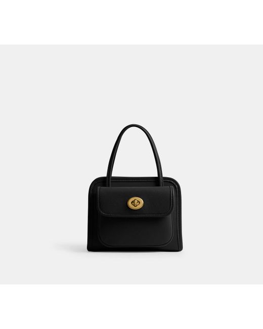 COACH Safari Bag in Black | Lyst UK