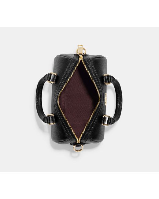 COACH Mini Rowan Crossbody in Black | Lyst UK
