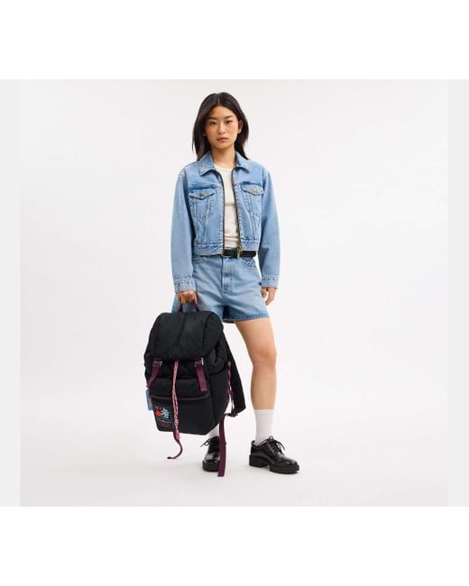 COACH Coachtopia Loop Backpack in Black | Lyst UK