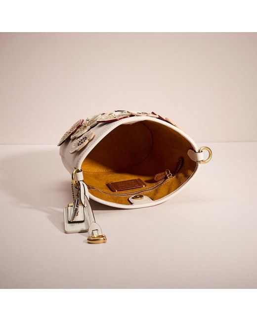 COACH Upcrafted Dakota Bucket Bag 16 in Natural | Lyst