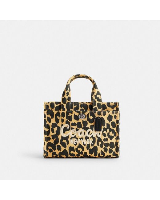 COACH Cargo Small Tote Bag in Metallic | Lyst