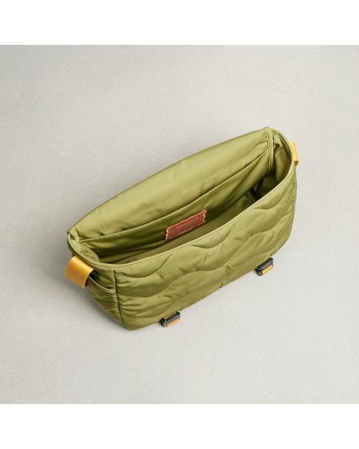 COACH Topia Loop Messenger Bag in Green | Lyst