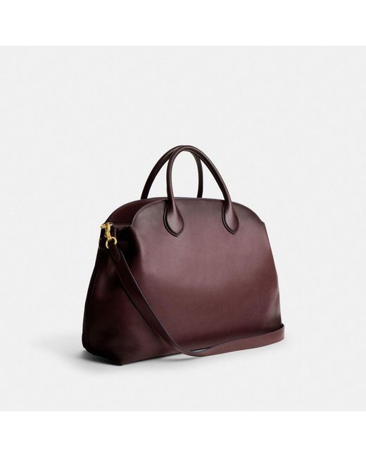 COACH Soft Empire Carryall Bag 48 in Purple | Lyst