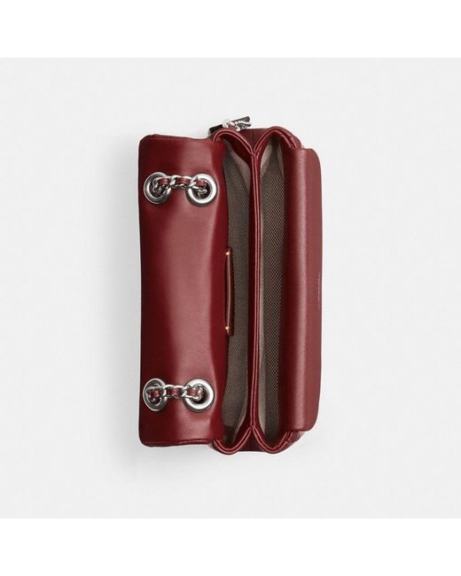 COACH Tabby Shoulder Bag 20 With Pillow Quilting in Red | Lyst