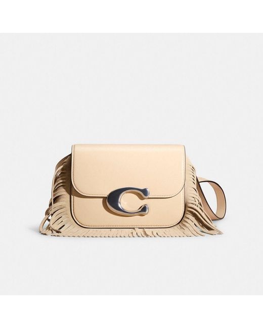 COACH Upcrafted Idol Bag in Natural | Lyst