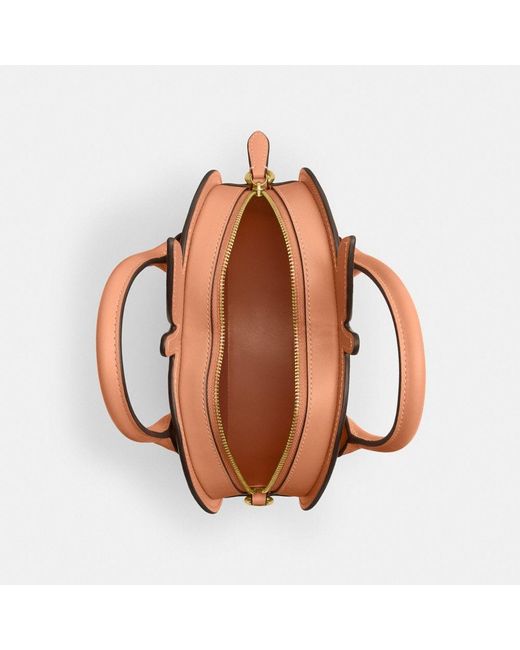 COACH Peach Bag in Black | Lyst