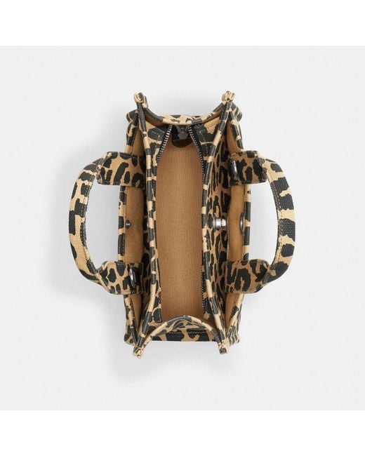 COACH Cargo Small Tote Bag in Metallic | Lyst