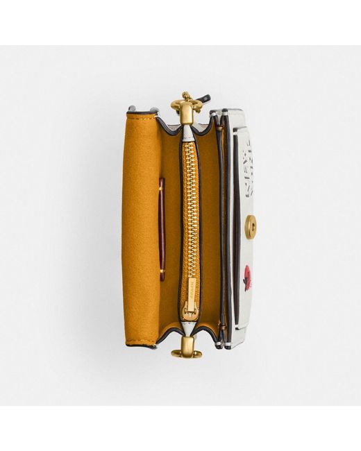 COACH Tabby Bag 12 With Sketch Print in Metallic | Lyst