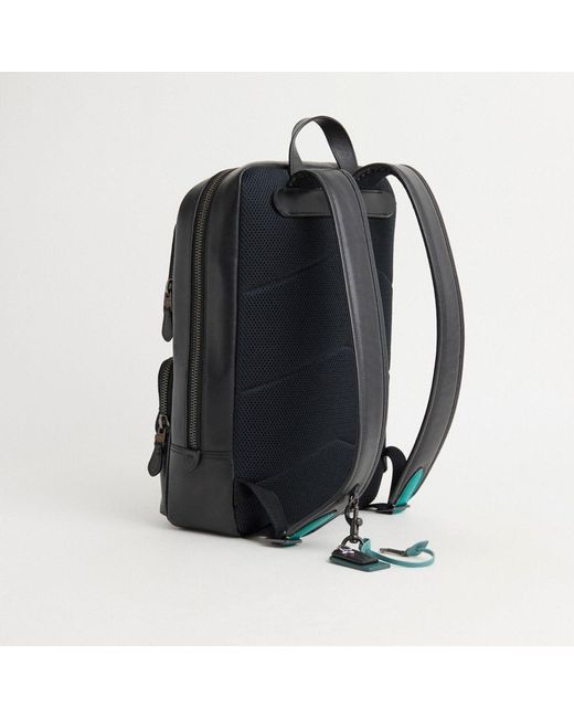 COACH Upcrafted Gotham Backpack In Signature Canvas in Blue for Men | Lyst