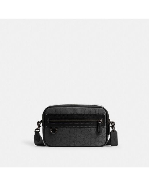 COACH Theo Camera Bag in Black for Men | Lyst