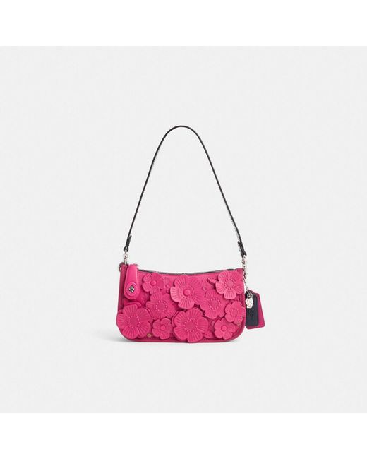 COACH Upcrafted Penn Shoulder Bag in Pink | Lyst