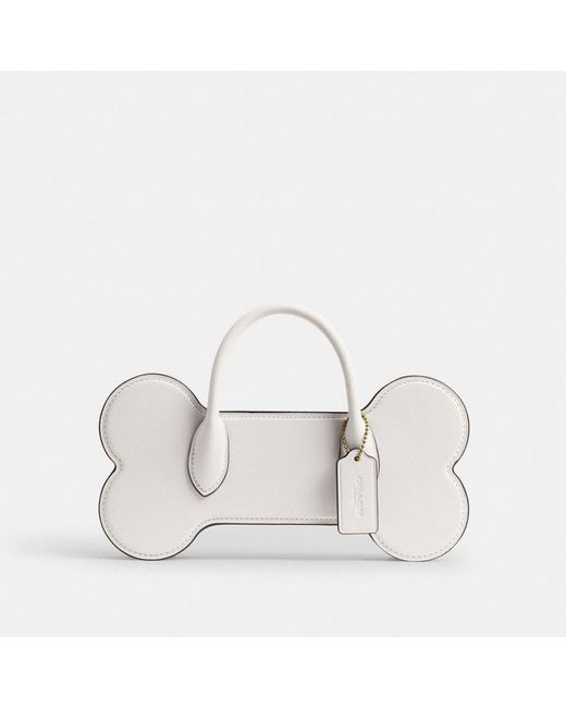 COACH Bone Bag in Natural | Lyst