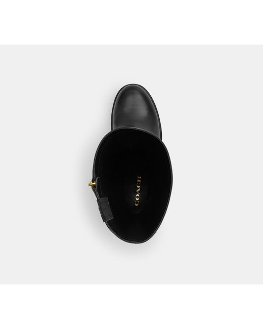 COACH Natasha Boot in Black | Lyst UK