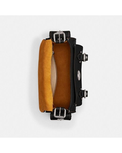 COACH Western Tabby in Black | Lyst