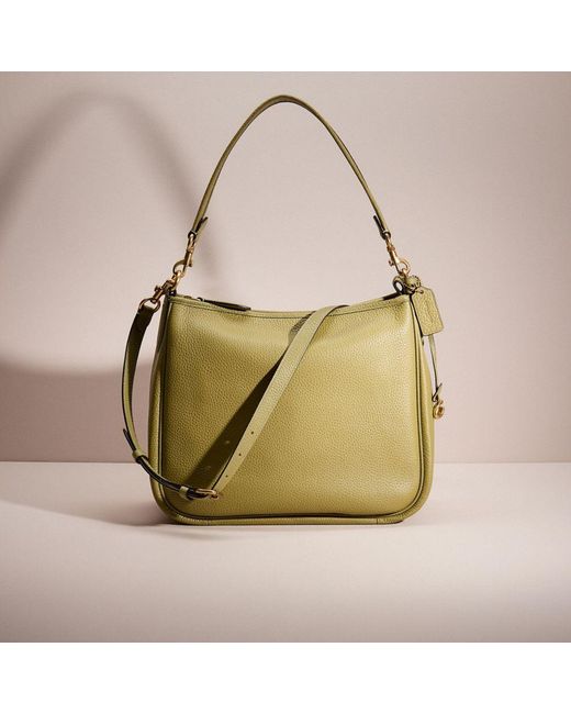 COACH Restored Cary Shoulder Bag in Natural | Lyst