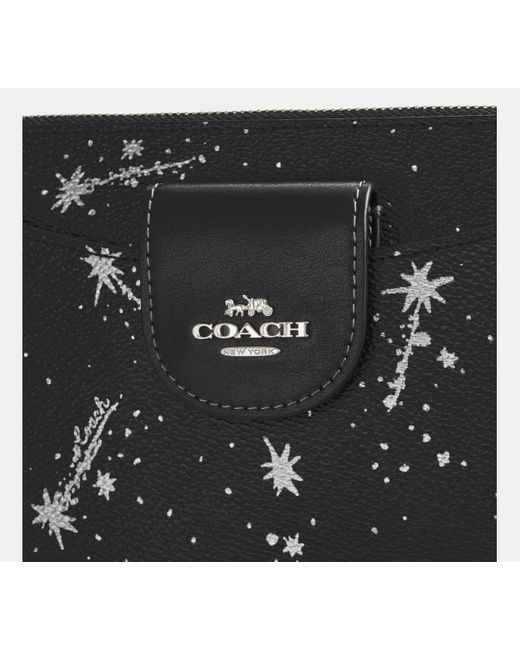 COACH Poppy Crossbody Bag With Star Print in Black | Lyst UK
