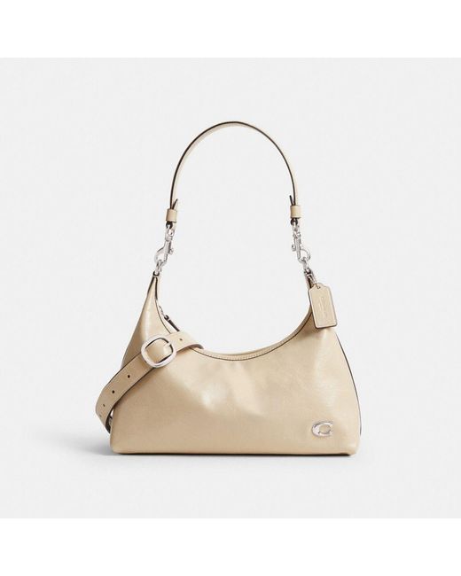 COACH Juliet Shoulder Bag in Natural | Lyst