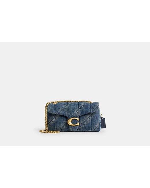 COACH Tabby Shoulder Bag 26 in Blue | Lyst UK