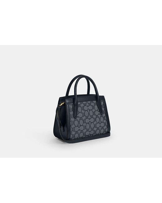 COACH Andrea Carryall Bag in Black | Lyst