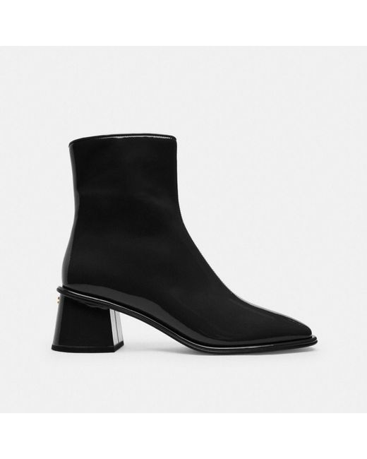 COACH Gigi Bootie in Black | Lyst