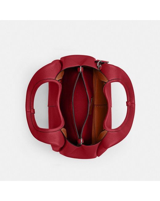 COACH Lana Shoulder Bag 23 in Red | Lyst