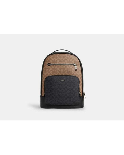 COACH Ethan Backpack in Black for Men | Lyst UK