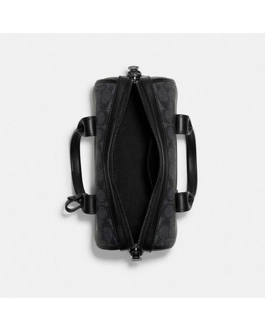 COACH Gotham Duffle Bag 24 In Signature Canvas in Black for Men | Lyst
