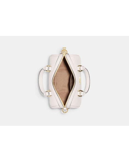 COACH Mini Rowan Crossbody Bag in Black | Lyst