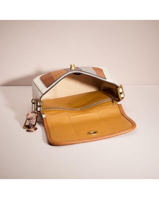 COACH Upcrafted Rambler Crossbody With Varsity Stripe in Pink | Lyst