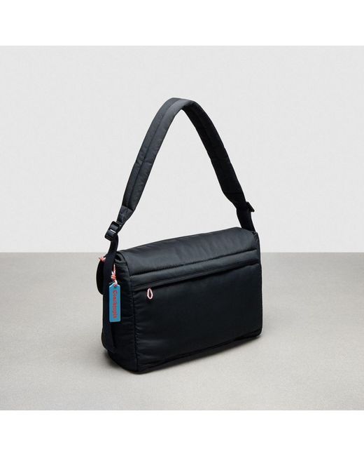 COACH Coachtopia Loop Messenger Bag in Black | Lyst