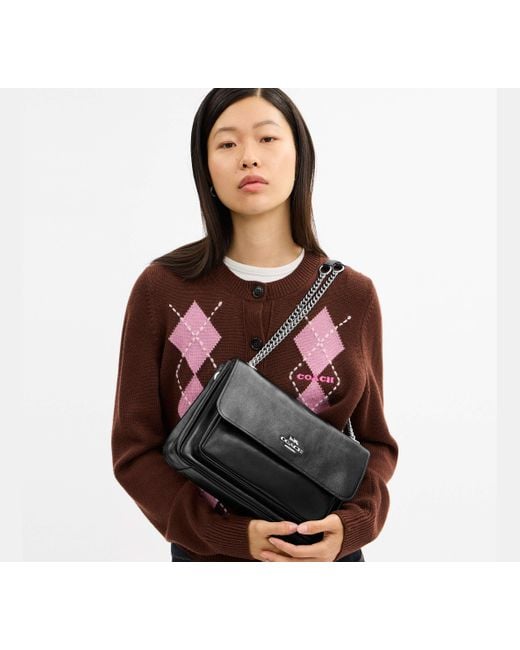 COACH Elodie Crossbody Bag in Black | Lyst UK