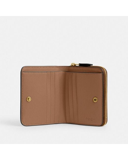 COACH Essential Billfold Wallet In Signature Canvas With Rexy Print | Lyst