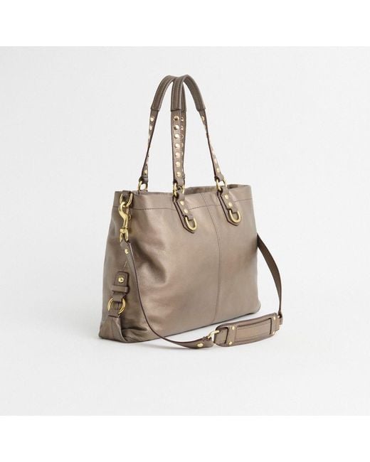 COACH Upcrafted Ashley Carryall in Natural | Lyst