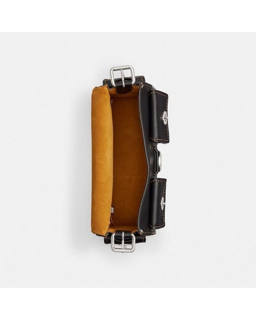 COACH Cargo Turnlock Soft Tabby in Black | Lyst