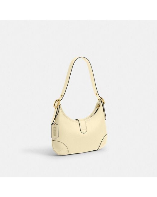 COACH Hamptons Hobo Bag in Natural | Lyst