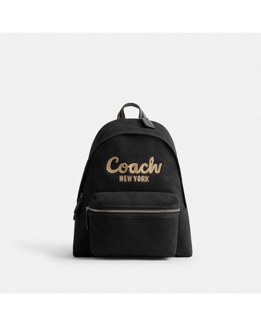 COACH Cargo Backpack in Black | Lyst