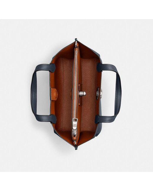 COACH Disney X Willow Tote Bag 24 With Donald Duck in Blue | Lyst