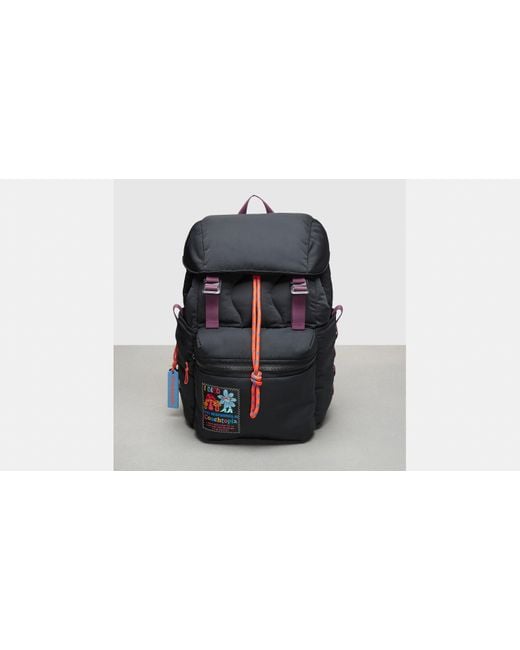 COACH Coachtopia Loop Backpack in Black | Lyst UK