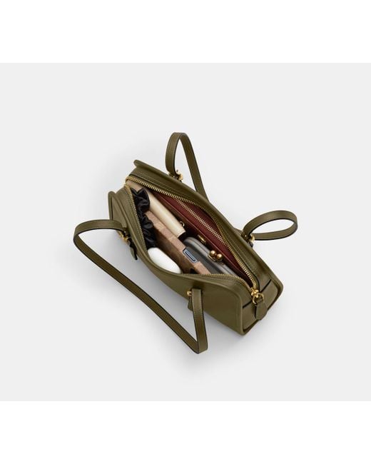 COACH Swing Zip Bag in Black | Lyst UK