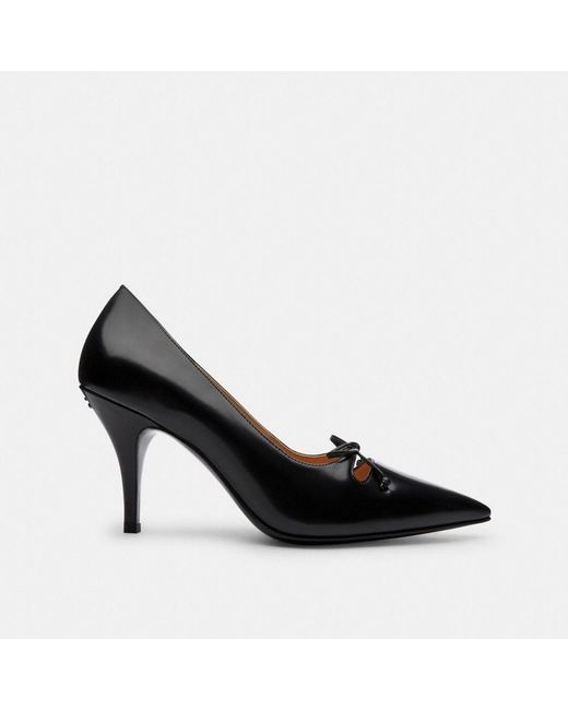 COACH Pump in Black | Lyst